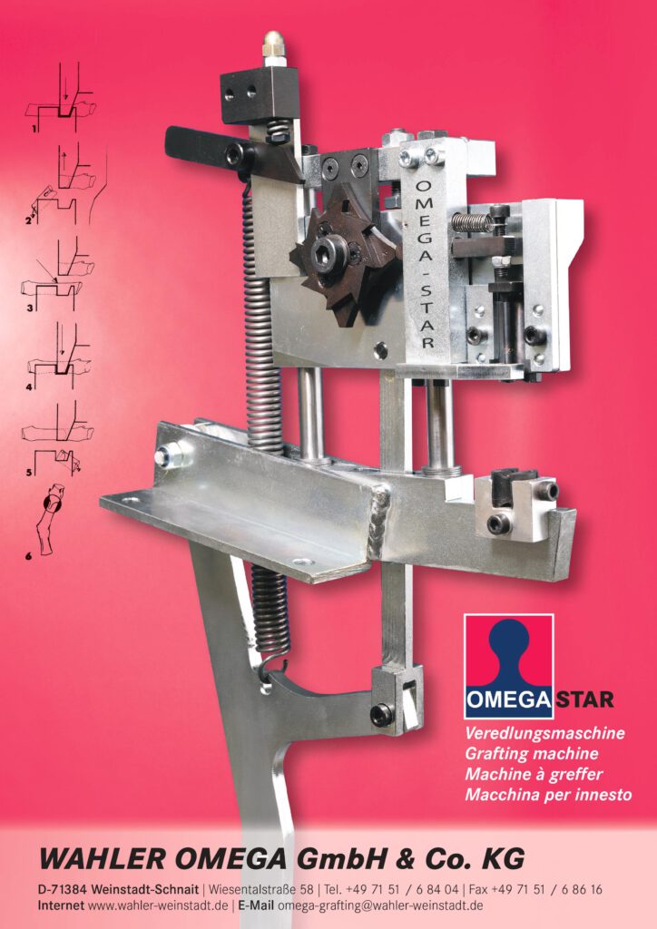 Wahler Omega grafting machines - Omega Star Omega Uno